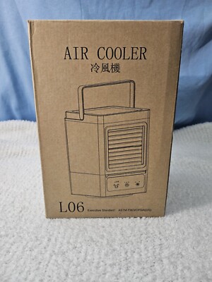 Portable L06 Air Cooler In Box Rechargable Battery Operated | eBay