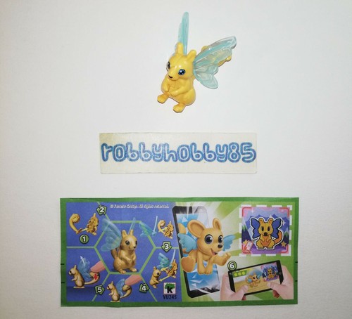 Vu245 Squirrel + BPZ Kinder Surprise Italy 2021/2022 Winged Animals ...