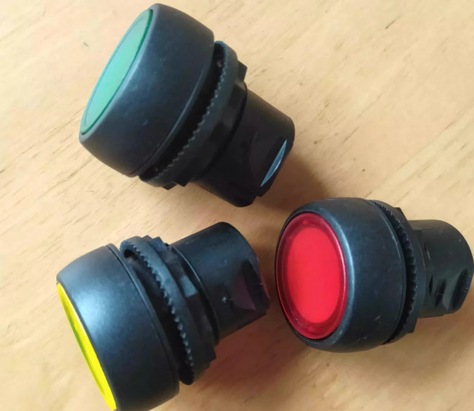 1PC NEW AB with light button head 800FP-LF4 Red | eBay