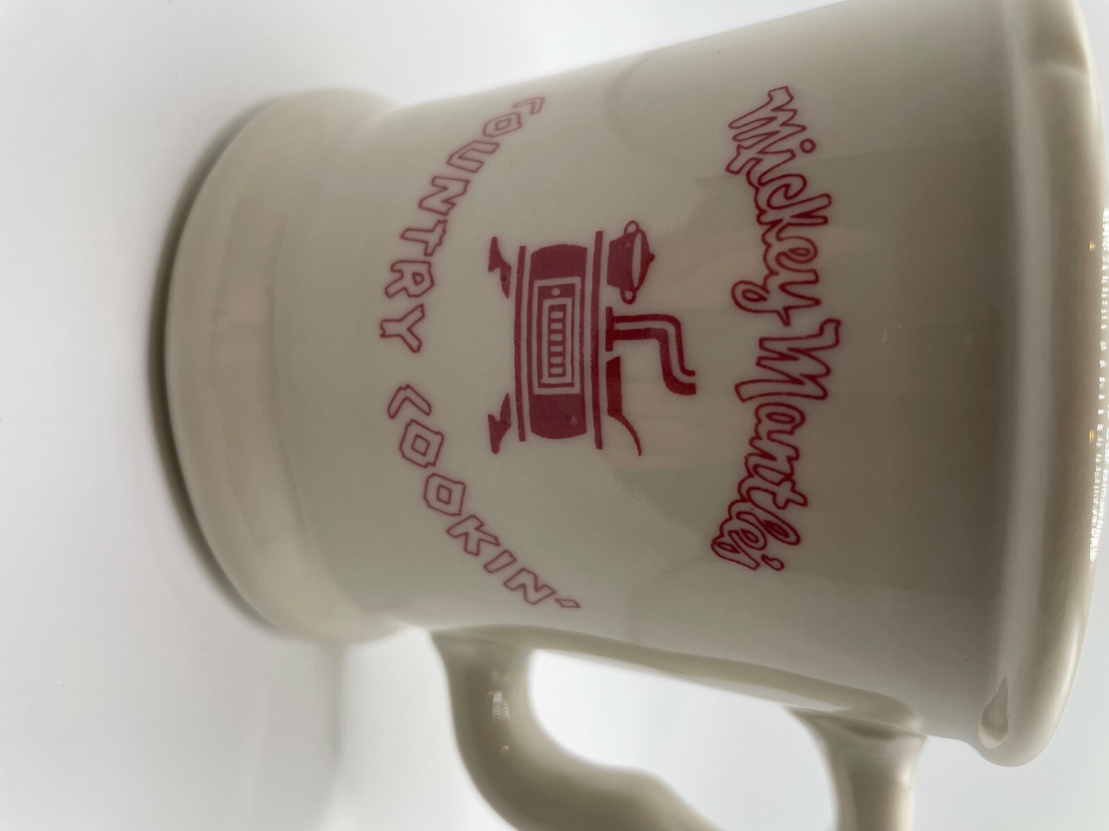 Mickey Mantle Country Cookin' Mug - made by Shenango China U.S.A. | eBay