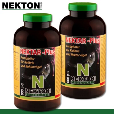 Nekton-Nektar-Plus 600 G Mangimi Completi per Nektarvögel Farfalle Colibrì | eBay