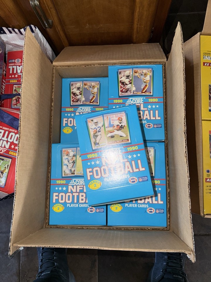 1990 Score NFL Football Box Series 2 From Sealed Case | eBay
