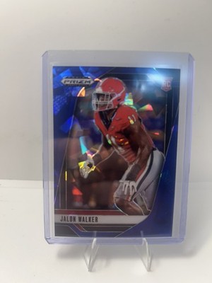 2025 Panini Prizm Draft Picks Jalon Walker Blue Ice Prizm /149 Rookie ...