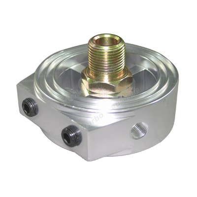 13/16" Threaded Oil Filter Sandwich Adapter For GM LS1 LSx LQx LMx ...