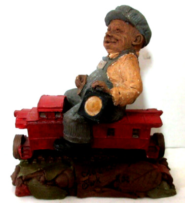 Vintage 1986 Tom Clark Cab Railroad Train Tranist Authority Gnome #77 ...