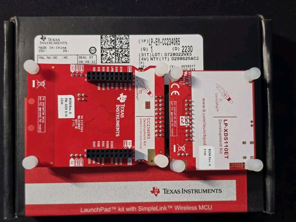 TI LaunchPad Dev Board with SimpleLink Wireless MCU - LP-XDS110ET ...