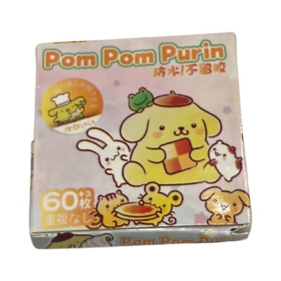 60 Pom Pom Purin Stickers- Hello Kitty And Friends | eBay