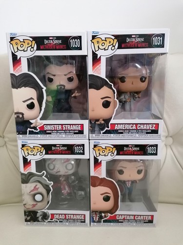 Série 4 figurines POP DOCTOR STRANGE : SINISTER, DEAD STRANGE, CHAVEZ ...