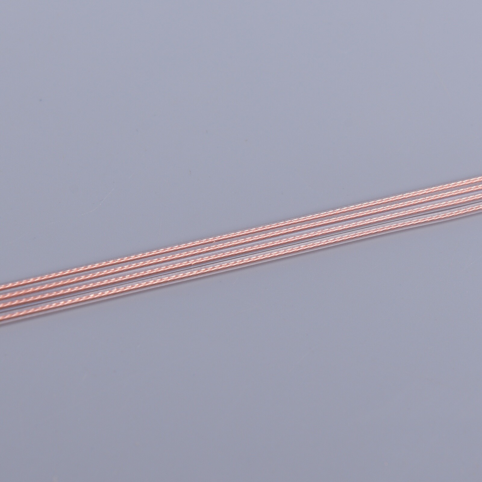 1M 6N OCC Copper High Purity Silver Gold Plated Signal Wire DIY HiFi ...