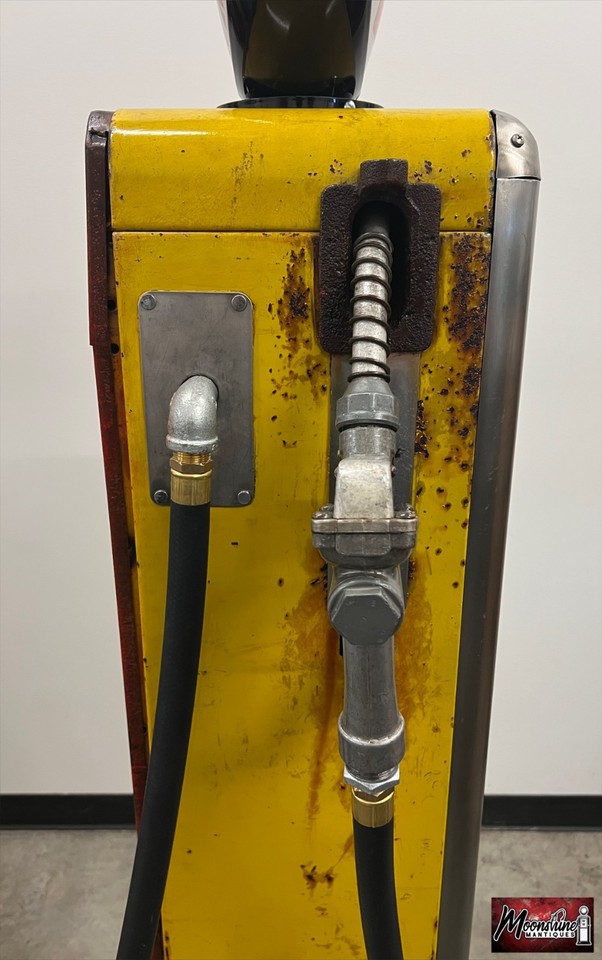 Rustoration 1940’s SUPER SHELL Bowser Gas Pump w/ Shelves - Mancave ...