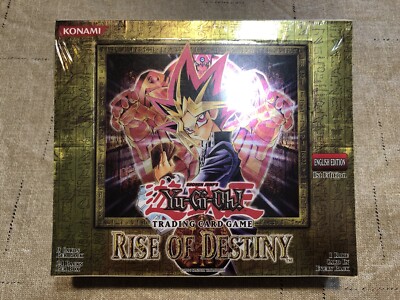 Yugioh 1st Edition Rise Of Destiny Booster Box Factory Sealed | eBay
