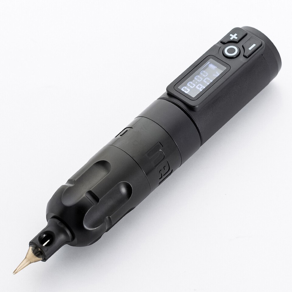 Portable Wireless Tattoo Machine Pen Swiss Motor 1800mA/h Battery Power ...