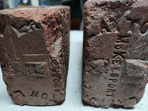 VTG antique Layton McKeesport Paver replacement Bricks reclaimed lot 2 ...
