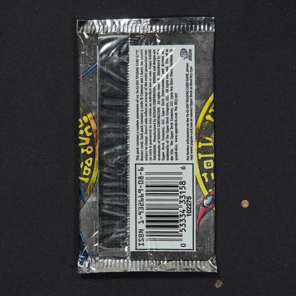 2002 Vintage YuGiOh Original Booster Packs Unweighed! LOB MRD MRL PSV ...