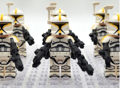 CUSTOM Star Wars Phase 1 327th Clone Trooper Brick Minifigure | eBay