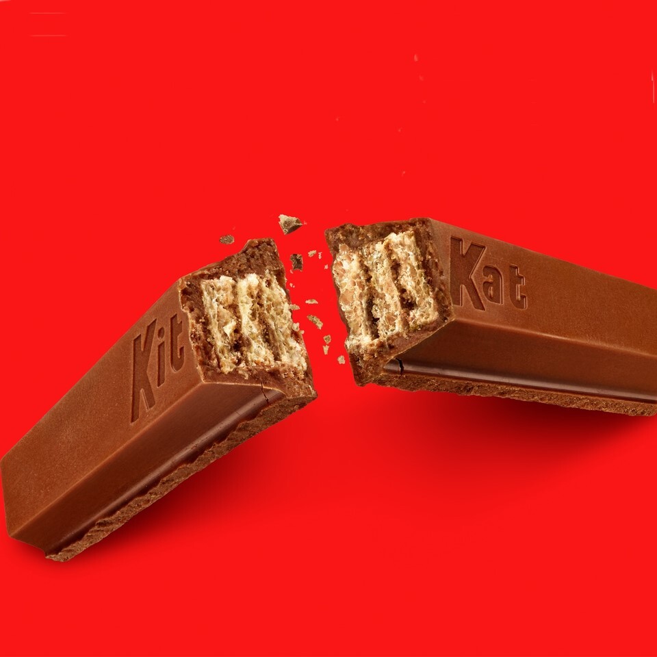 KIT KAT FUN SIZE-Unwrapped MILK Chocolate Wafer Candy Bar-BULK VALUE ...