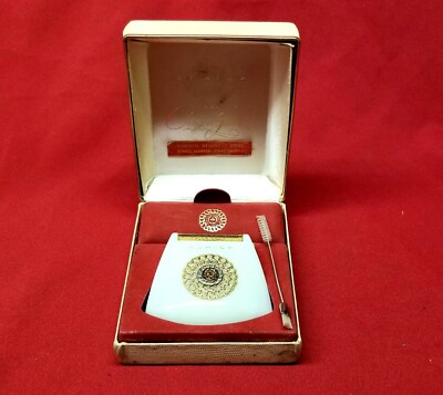 💎1960's Crown Jewel Electric Razor Lady Schick 100 Original Case Brush ...