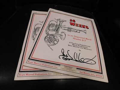 14 Weeks To An Improved Band Grades 5-7 C Bb Cornet Roger Maxwell | eBay