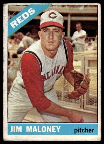1966 Topps Jim Maloney #140 Cincinnati Reds Baseball Card | eBay