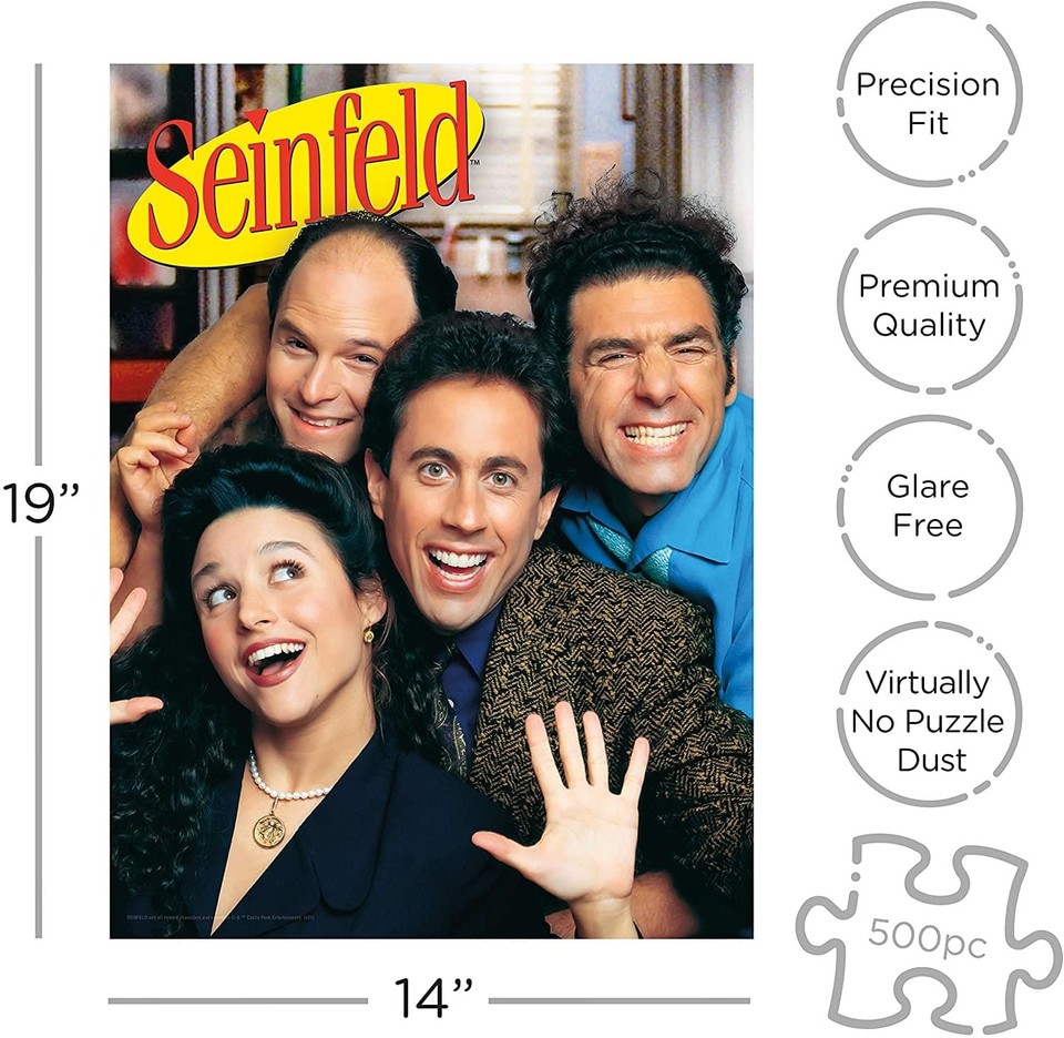 Seinfeld Cast 500 Piece Jigsaw Puzzle | eBay