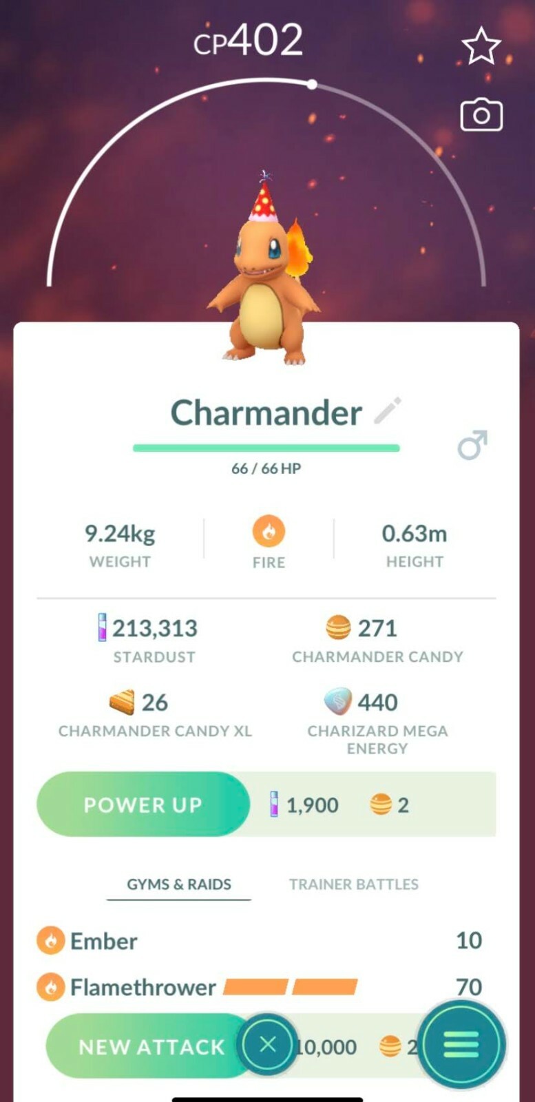 🎉Pokemon GO EVENT🎉- CHARMANDER Party Hat not shiny (Same Day) | eBay