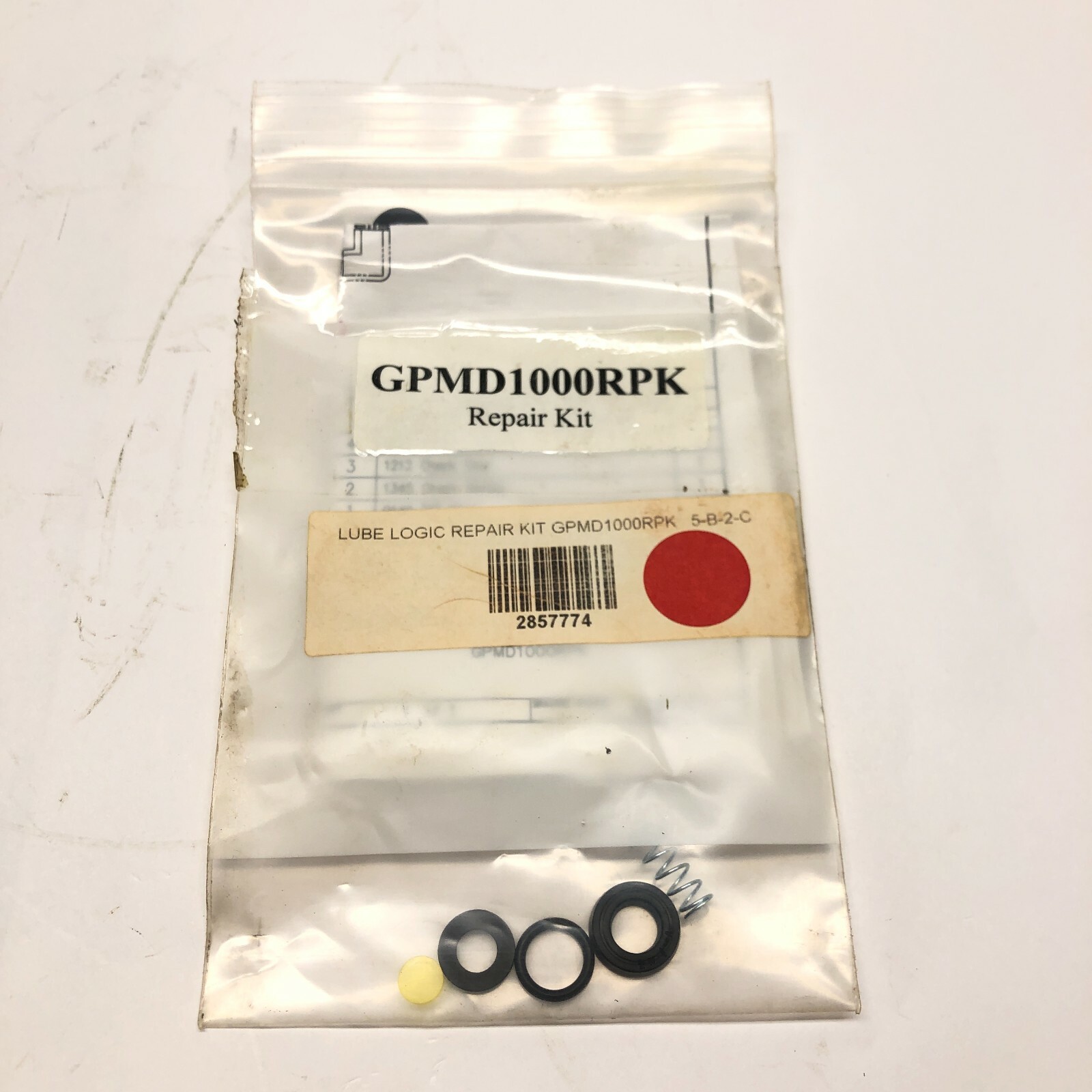 LUBE LOGIC gpmd1000rpk Repair Kit | eBay