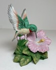 Hummingbird On A Flower Porcelain Figurine By Homco 1429 | eBay
