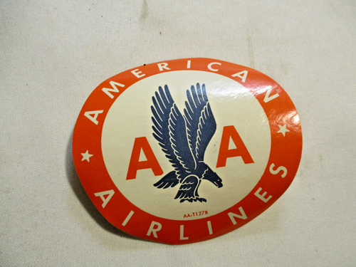 Vintage American Airlines Baggage Label Unused | eBay