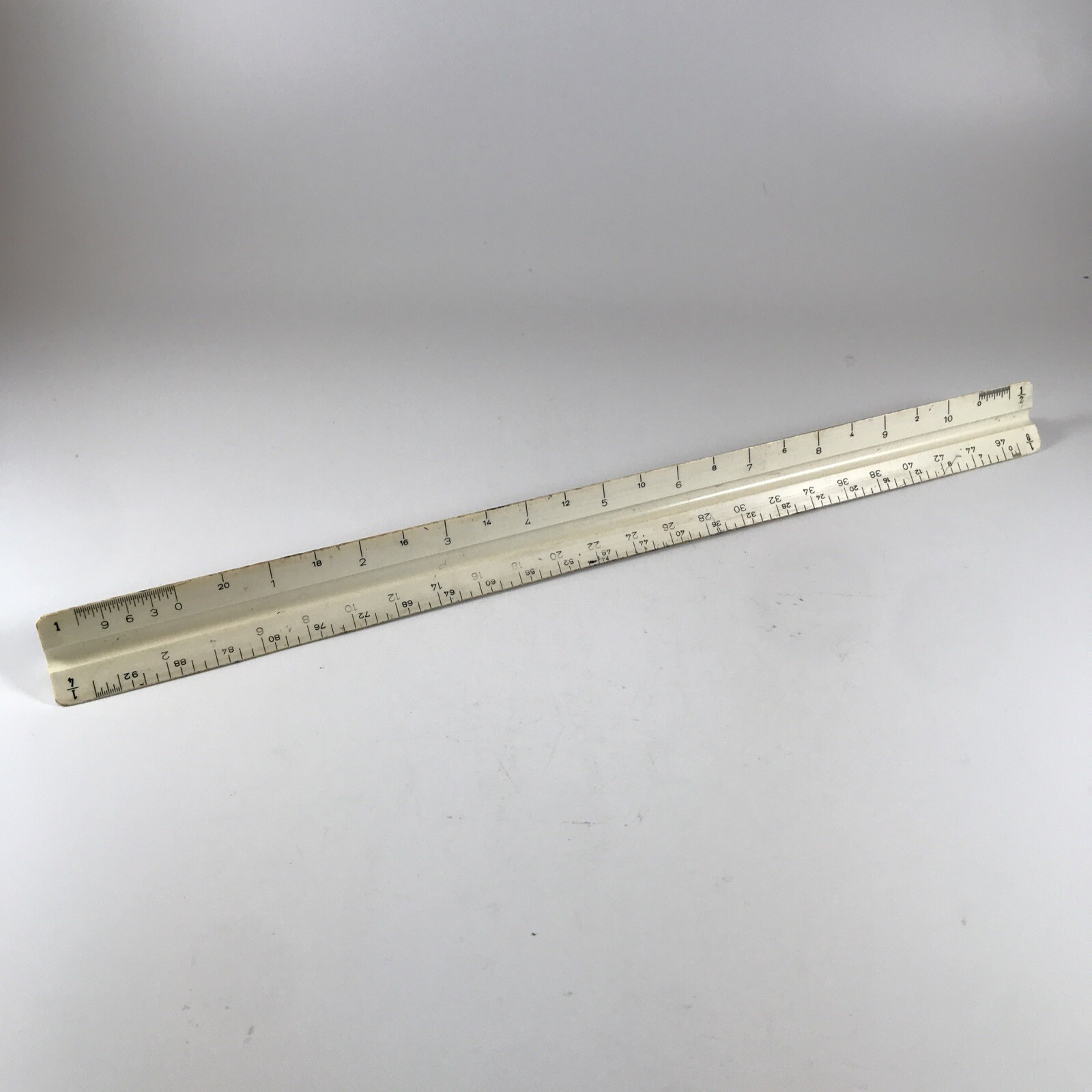 Alvin Architect Scale Drafting Ruler No 110P Triangular West Germany ...