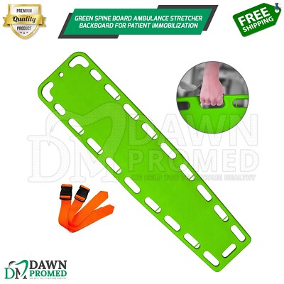 Green Spine Board Ambulance Stretcher Backboard for Patient ...