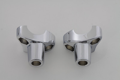 Riser Stem Set Chrome for Harley Super Glide Dyna Sportster FX FXR FXD XL Models | eBay