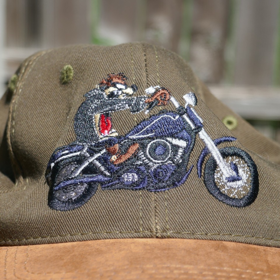 Vintage 90s Taz Speedster Tasmanian Devil Warner Bros. Acme Hat Cap One ...