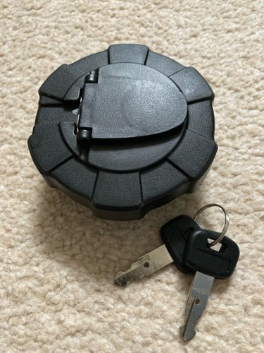 Fits Caterpillar & Kubota Excavator Fuel Cap and Keys | eBay