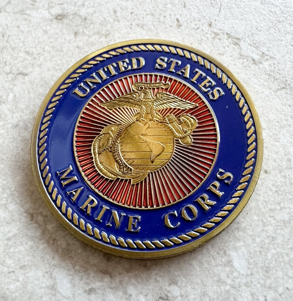 NEW USMC U.S. Marine Corps Force Recon Challenge Coin. | eBay