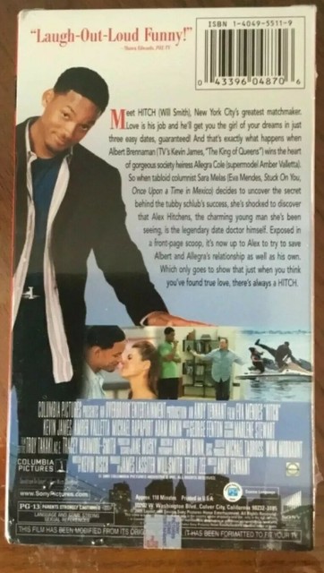 Hitch (VHS, 2005) for sale online | eBay