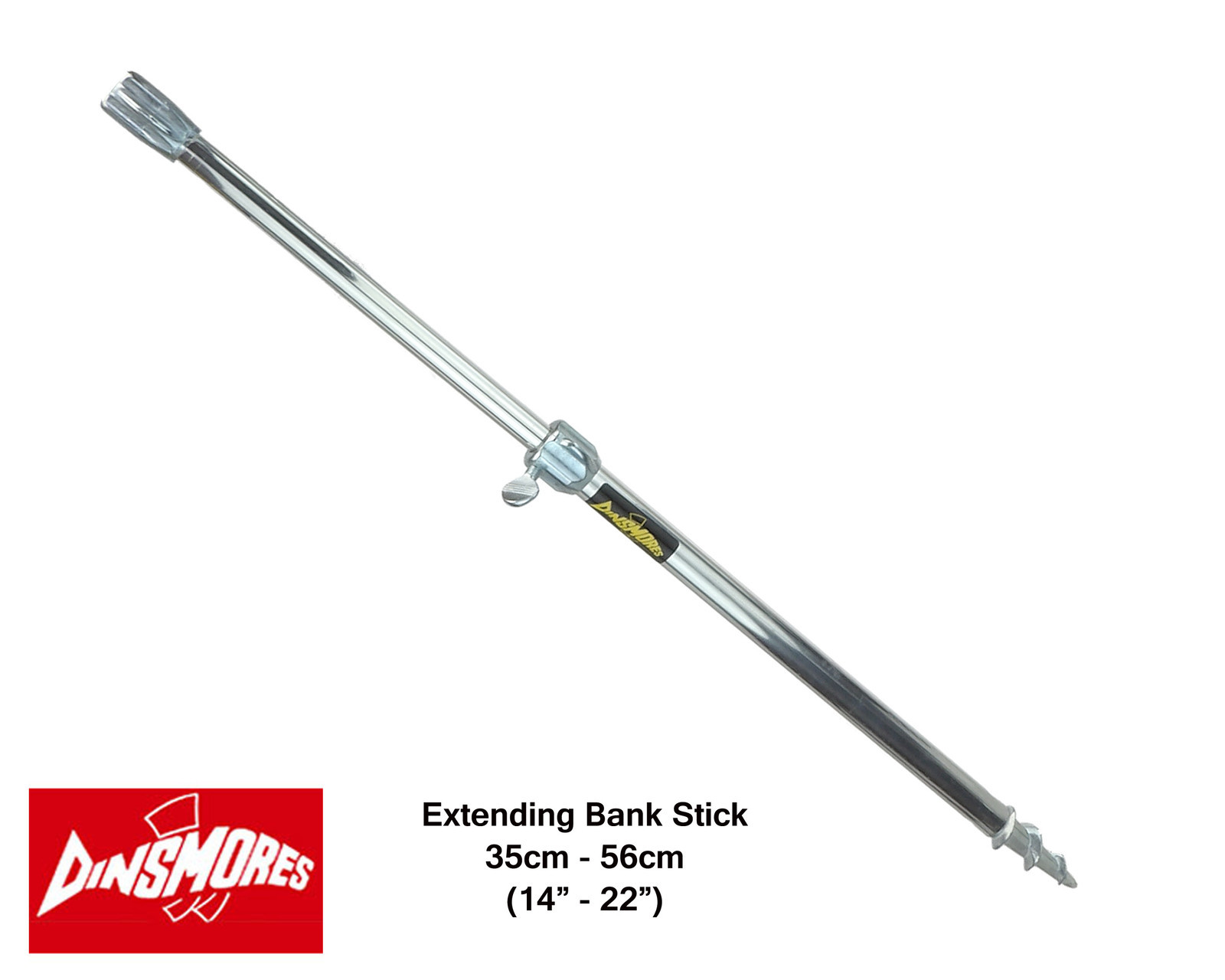 DINSMORE BANK STICK SET ROD REST KEEP NET BANK STICK 3 SIZES OR SET OF ...