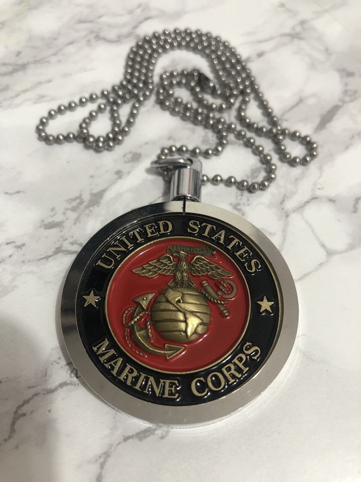 CUSTOM Marine Corps Air Station Cherry Point Emblem Medallion | eBay