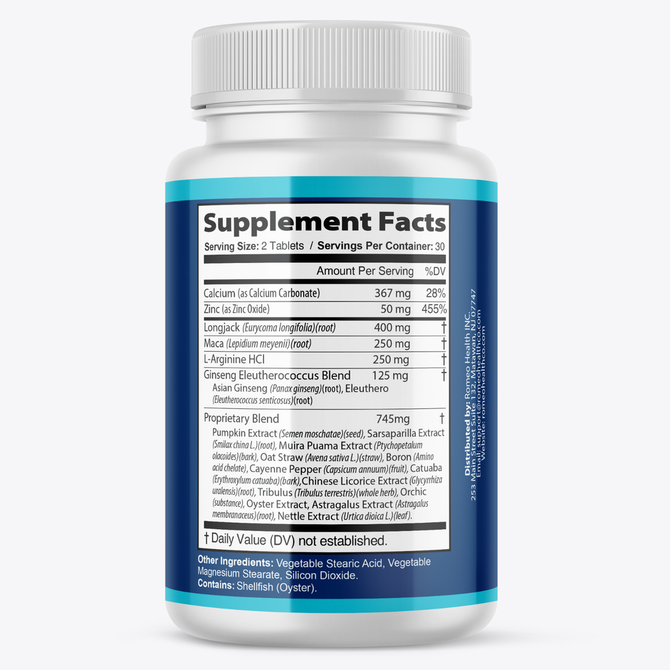 Power Rise - Male Vitality Dietary Supplement 60 Tablets | eBay