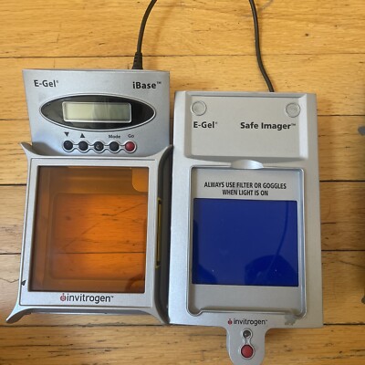 INVITROGEN E GEL SAFE IMAGER & IBASE POWERSYSTEM COMBO KIT | eBay