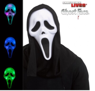 Fun World Ghost Face Color Changing Mask | eBay
