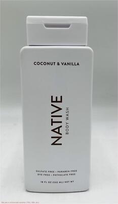 Native Body Wash - Coconut & Vanilla - Sulfate Free - 18 fl oz | eBay