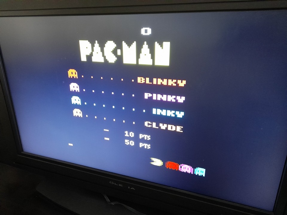 Pac-Man PacMan 8K Arcade Edition - Atari 2600, 2600+ and 7800+ Game ...