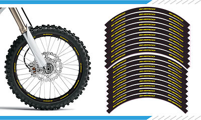 Sherco SE Model - Motocross / Enduro / Supermoto Wheel Rim Stickers ...