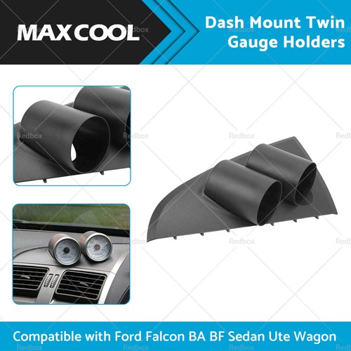 Dash Mount Twin Gauge 52mm Holder Custom Designed Suitable For Ford ...