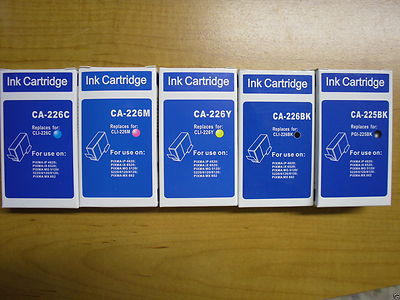5 NEW Inks for CANON Pixma iP4820 iP4920 iX6520 MG5120 MG5220 MX882 ...