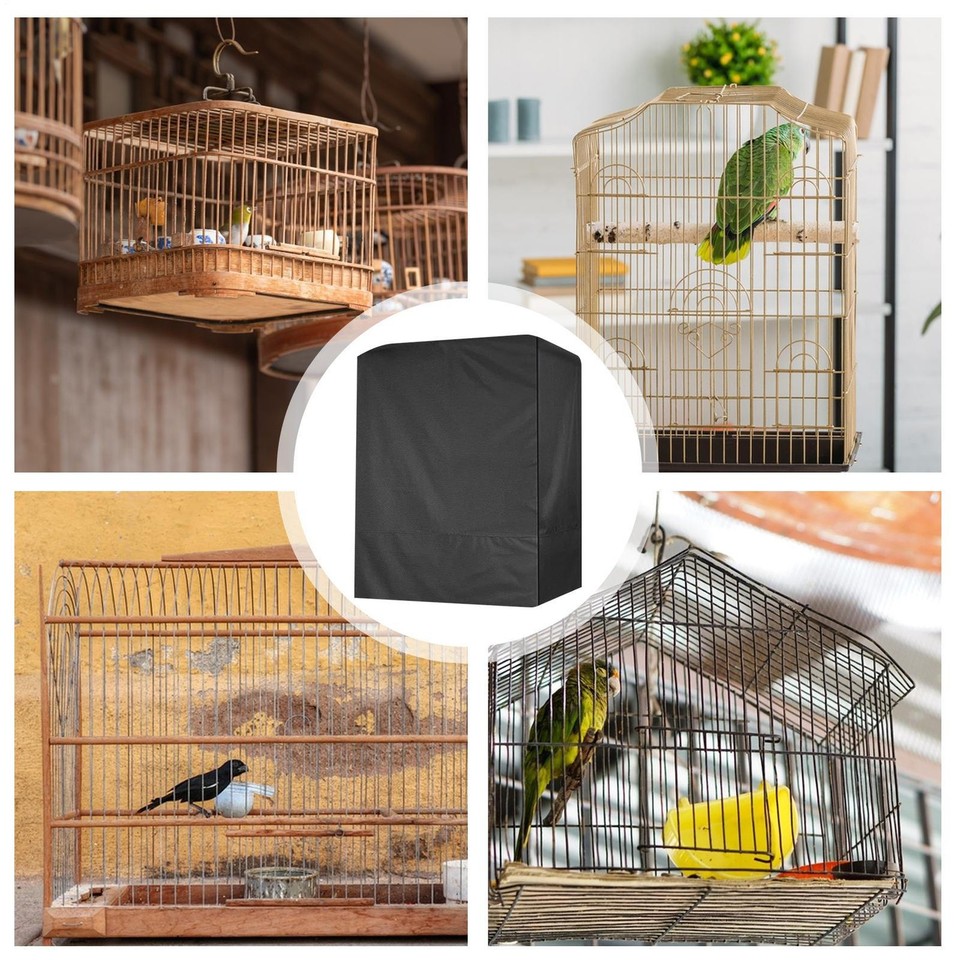 Waterproof Dustproof Bird Cage Cover For Night Large Cover Comfort ...