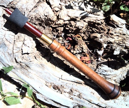 Turkey Trumpet Game Call Black Walnut Wood, Red Buffalo Horn Mouth ...