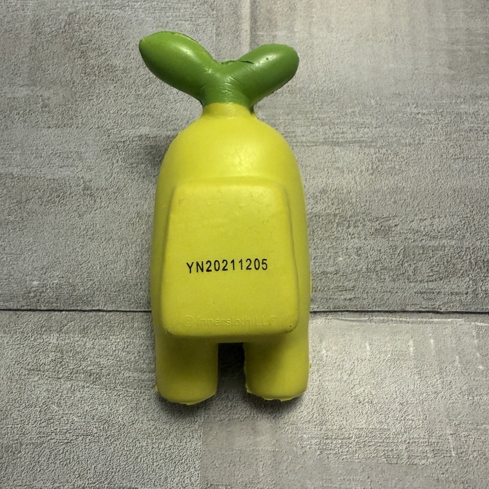 MEGA Among Us Mega Squishme 3” Yellow Imposter Series 1 Blind Bag Toy ...