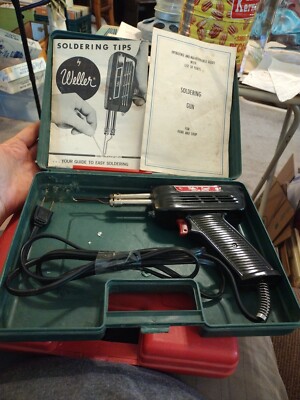 Vtg WELLER EXPERT MODEL 8200 100/140 WATTS SOLDERING GUN W/ Case | eBay