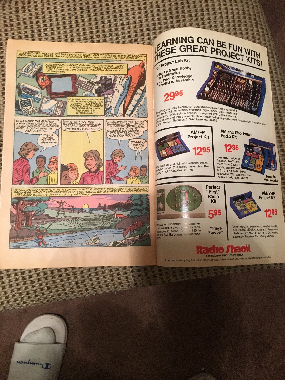 TANDY COMPUTER WHIZ KIDS COMIC~DEADLY CHOICE~HOTLINE VICTIM ABUSE~RADIO ...